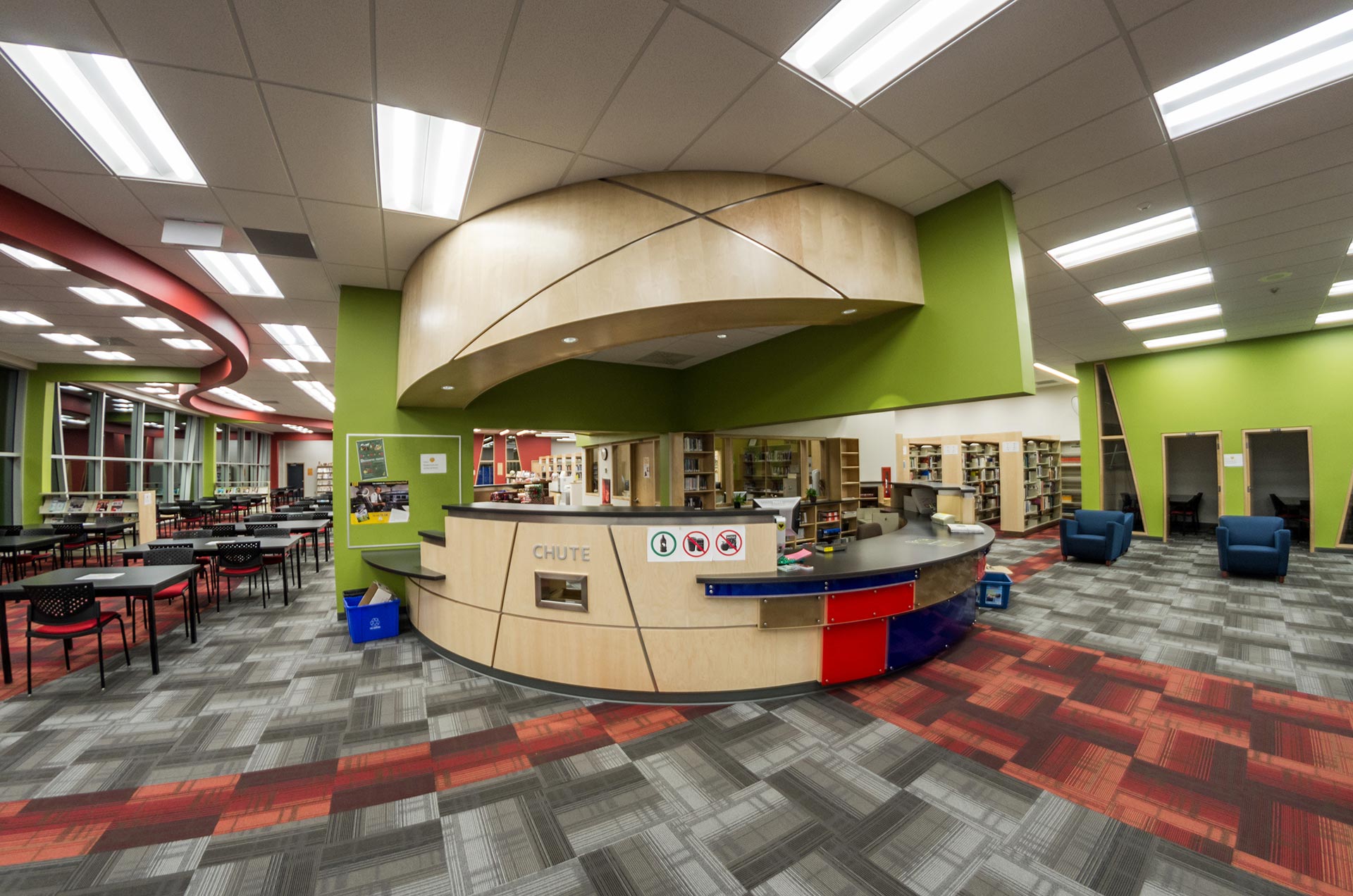 Bibliothèque – École secondaire Paul-Hubert de rimouski